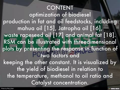 Optimization Of Biodiesel Pdf Chemistry Science