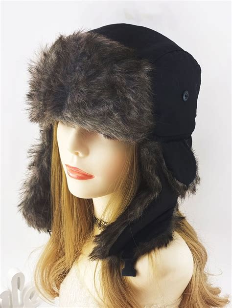 Sombrero De Trampero Ribete Lanudo Hat Aesthetic Outfits With Hats