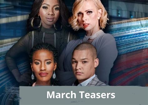 Scandal Soapie Teasers Whats Happening This March 2023