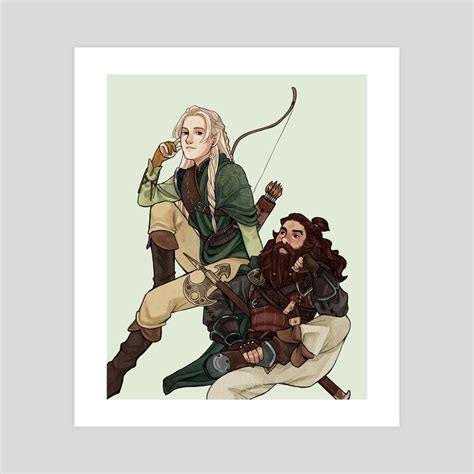 Legolas And Gimli Frodo Baggins Aragorn Thranduil Jrr Tolkien