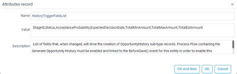 About The Generate Opportunity History Process Flow Aptify Support