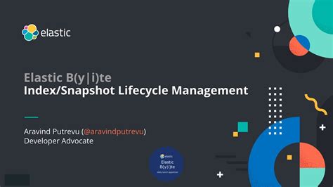 Index Lifecycle Management Ilm And Snapshot Lifecycle Management Slm