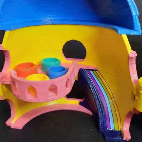 Download Stl File Lps House Play Set • 3d Printer Design • Cults