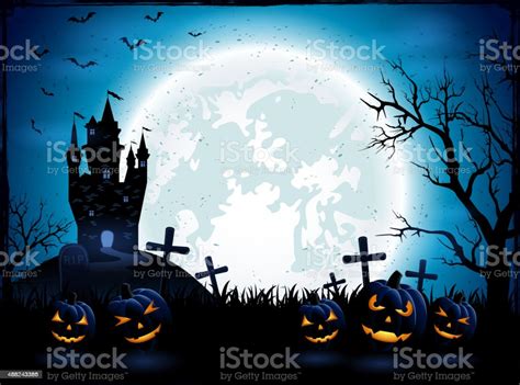 할로윈 Pumpkins 및 어둡습니다 성 10월에 대한 스톡 벡터 아트 및 기타 이미지 10월 2015년 검은색 Istock