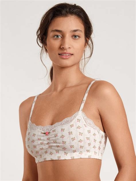 Calida Bustier Calida Bustier Etude Toujours 02238 Star White Print 1