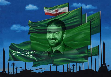 فایل لایه باز تصویر شهید حسن تهرانی مقدم عصر انتظار Asre Entezar