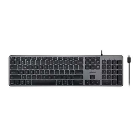 Macally Wired Usb C With Usb Ports Keyboard Uczkeyhubacsg Shop Today Get It Tomorrow