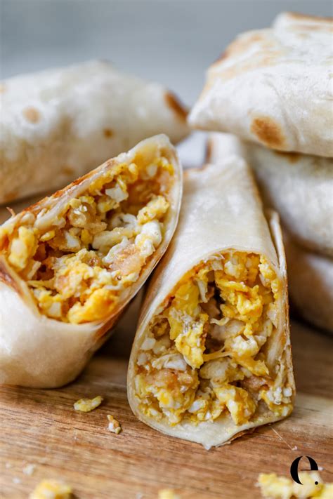 Easy Breakfast Burrito Recipe 5 Ingredients Elizabeth Rider