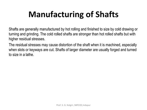 Unit Design Of Shaft PPT Physics Science Unit Design Of Shaft PPT Physics Science