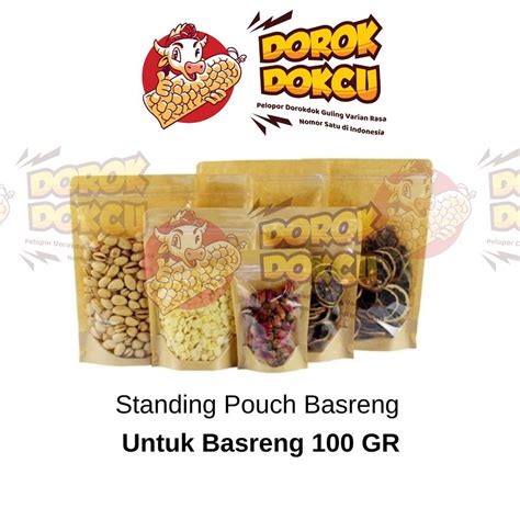 Jual Standing Pouch 100 GR Khusus Basreng Shopee Indonesia