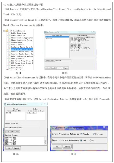 ENVI遥感图像监督分类实验报告 哔哩哔哩