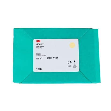 Attest™ Rapid Steam Biological Indicator Test Pack Brown Cap Top