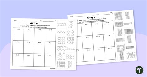 Array Worksheets