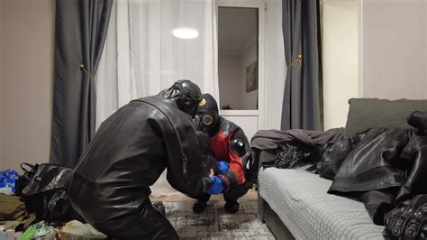 My Bf And Me In Heavy Rubber Diving Suits