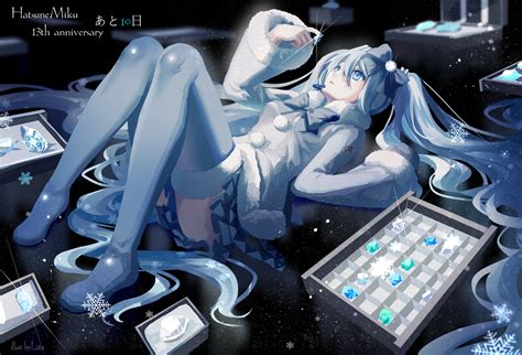 Hatsune Miku VOCALOID Image By YAMILUNA Zerochan Anime