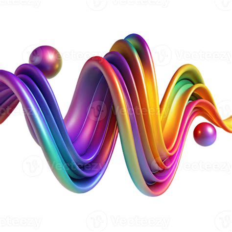 Stunning Rustic An Abstract Representation Of Sound Waves Visualized As Vibrant Colorful