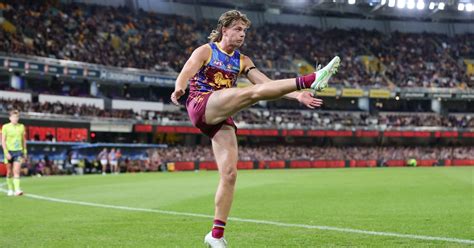 Harry Sharp Relief Young Brisbane Lions Winger Pens Extension