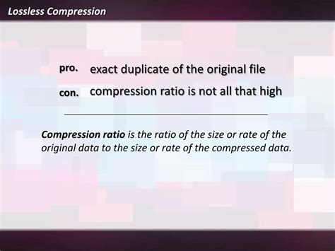 Lossless Compression Pptx