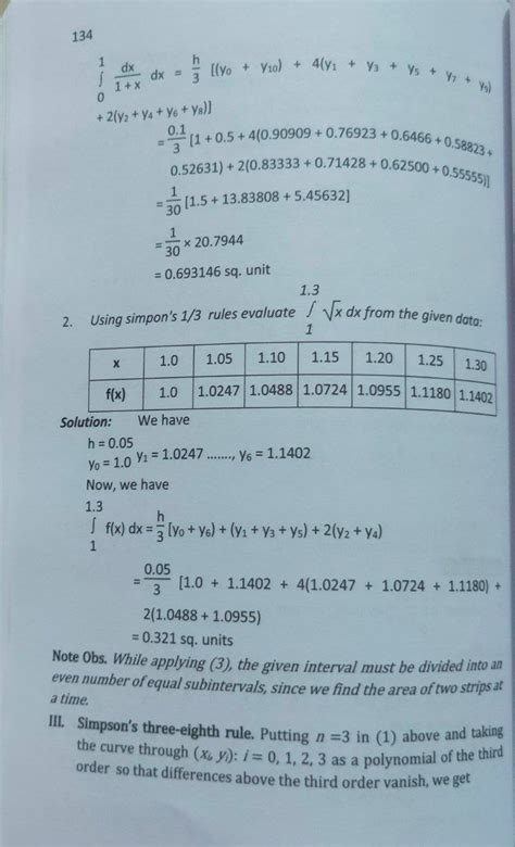 Campus Book Unit Vi Numerical Differentiation And Integration Numerical Analysis Book Pdf