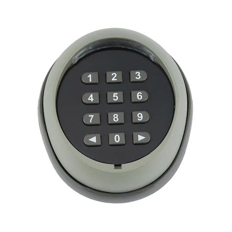 Metal Wireless Keypad Gate Opener Keypad Rolling Code 433mhz Keypad For