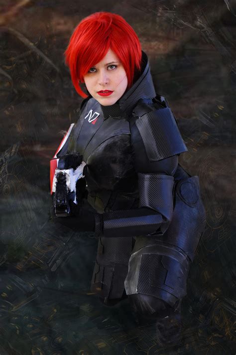 Cosplay On Femshep Deviantart