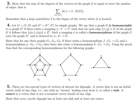 Answered 3 Show That The Sum Of The Degrees Of Bartleby