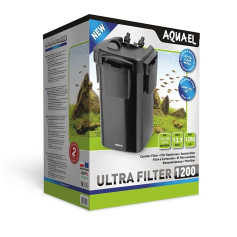 Фильтр внешний AQUAEL ULTRA FILTER 1200 1200л/ч до 300л - HappyFishes.ru