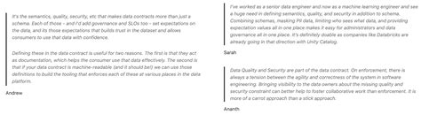 practical data contracts first hand insights from 9 data experts