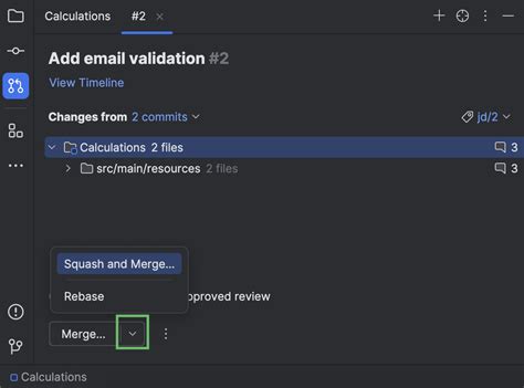 审查传入的 Github Pull Request Intellij Idea 文档