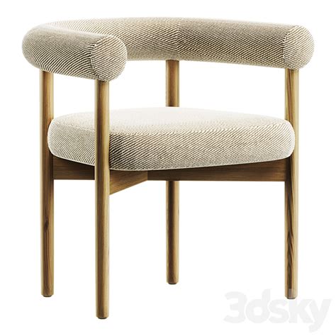 Auria Dining Chair Chair 3d Model