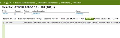 Pm Action Configuration In IFS Limit Accumulated IFS Community