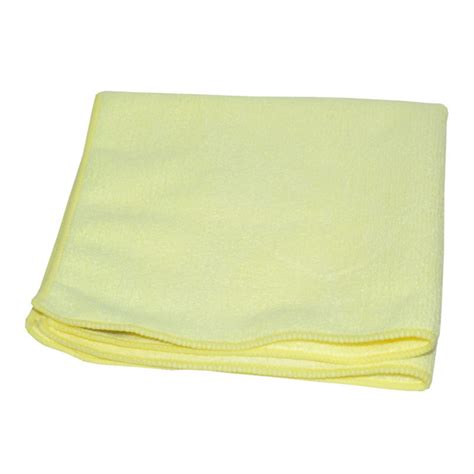 Superior Sany Solutions Microfiber Cloth Yellow 16 In