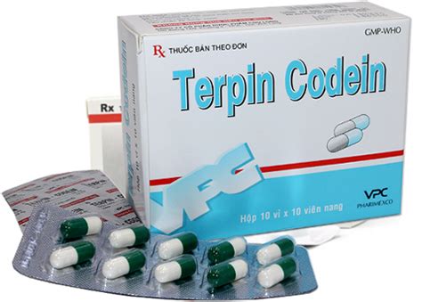 Terpin Codein Thuốc Biệt Dược Công Dụng Cách Dùng Sdk Vd 3188 07