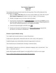 DA 2 Spring 2020 Docx Data Analysis Assignment 2 Spring 2020 STAT
