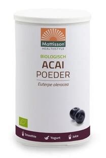 Mattisson HealthStyle Biologisch Acai Poeder Kopen Bij De Online Drogist