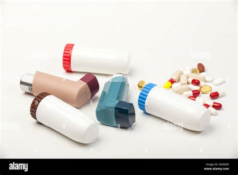 Asthma Inhalers Hi Res Stock Photography And Images Alamy