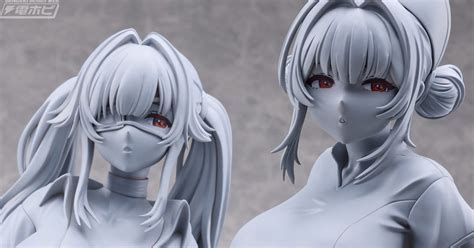 グラマラスボディの美少女が超セクシーなナース＆患者姿に！hotvenusの新作フィギュア「ゆり＆ステラ 病院ver」原型が公開！ 電撃