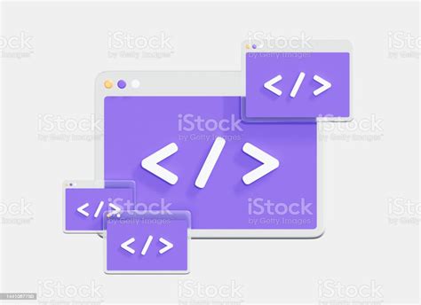3d 웹 코딩 개념입니다 프로그램 코드 개발 웹 사이트 프로그래밍 웹 ui 페이지 개념입니다 소프트웨어 공학 흰색 배경에 격리된