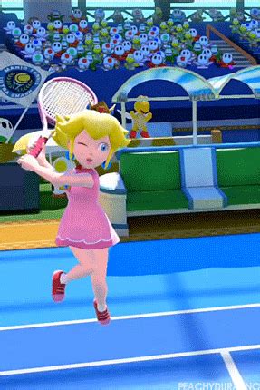 Mario Tennis Ultra Smash Princess Peach The Princess Is In This Blog