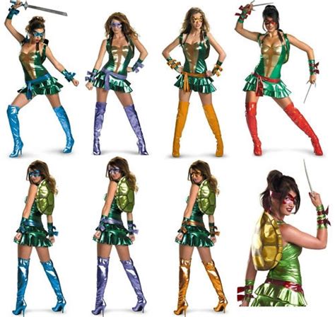 Sexy Ninja Turtle Costume