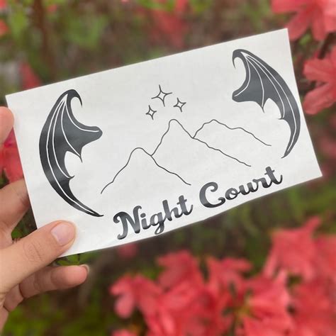 Night Court Insignia Png Etsy