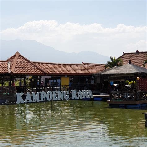 Wisata Apung Kampoeng Rawa Semarang Jawa Tengah