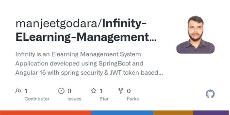 Github Manjeetgodarainfinity Elearning Management System Infinity