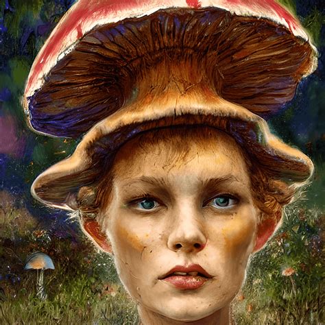 Mushroom People Graphic By Heinz Geilfus · Creative Fabrica