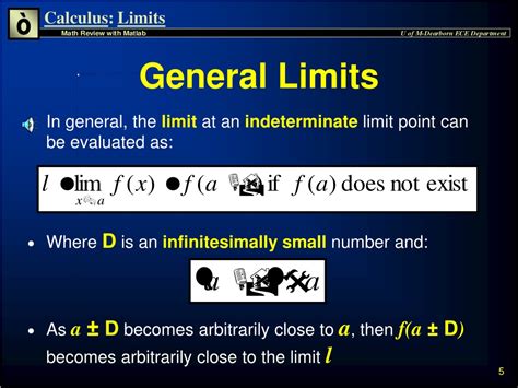 Ppt Calculus Limits With Matlab A Comprehensive Review Powerpoint Presentation Id 9536193