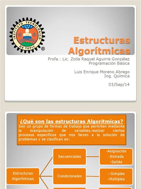 Estructuras Algoritmicas Pdf Algoritmos Ingeniería De Software