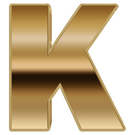 3D Metallic Rendering Alphabet 17052379 PNG