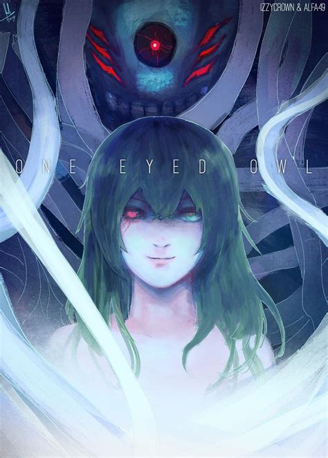 One Eyed Owl Eto Yoshimura By Izzycrownart On Deviantart
