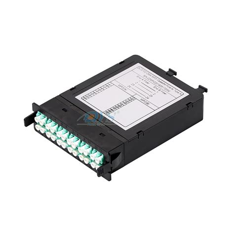 MPO To LC Cassette Module 12 24 Lgx Fiber Optic MPO MTP Cassette For