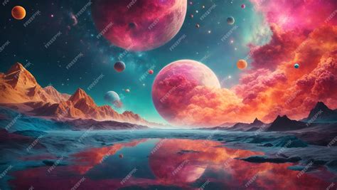 Premium Ai Image Planetary Symphony Celestial Orchestration Of
